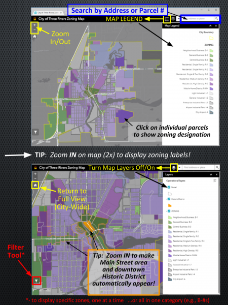 Interactive Zoning Map