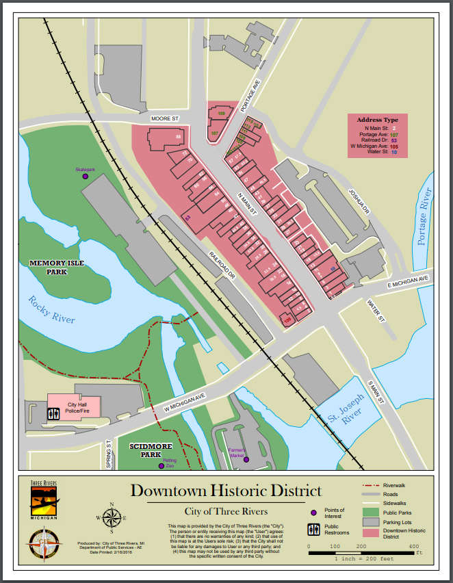 Historic District – City of Three Rivers Michigan