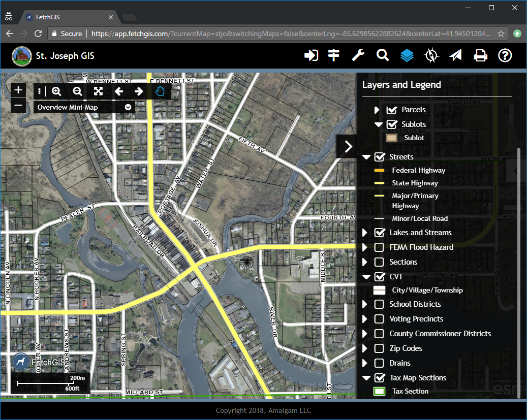 Geographic Information System (GIS) – City of Three Rivers Michigan